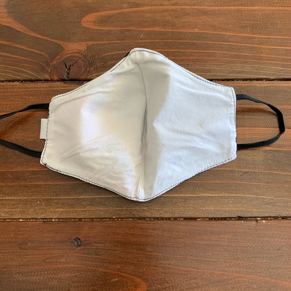 Accessories | New Large Black Flower Double Layer Face Mask | Poshmark